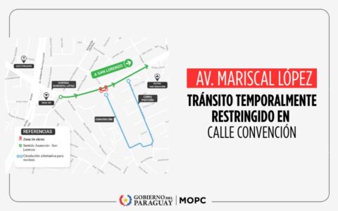 Anuncian tránsito temporalmente restringido por obras en la Av ...